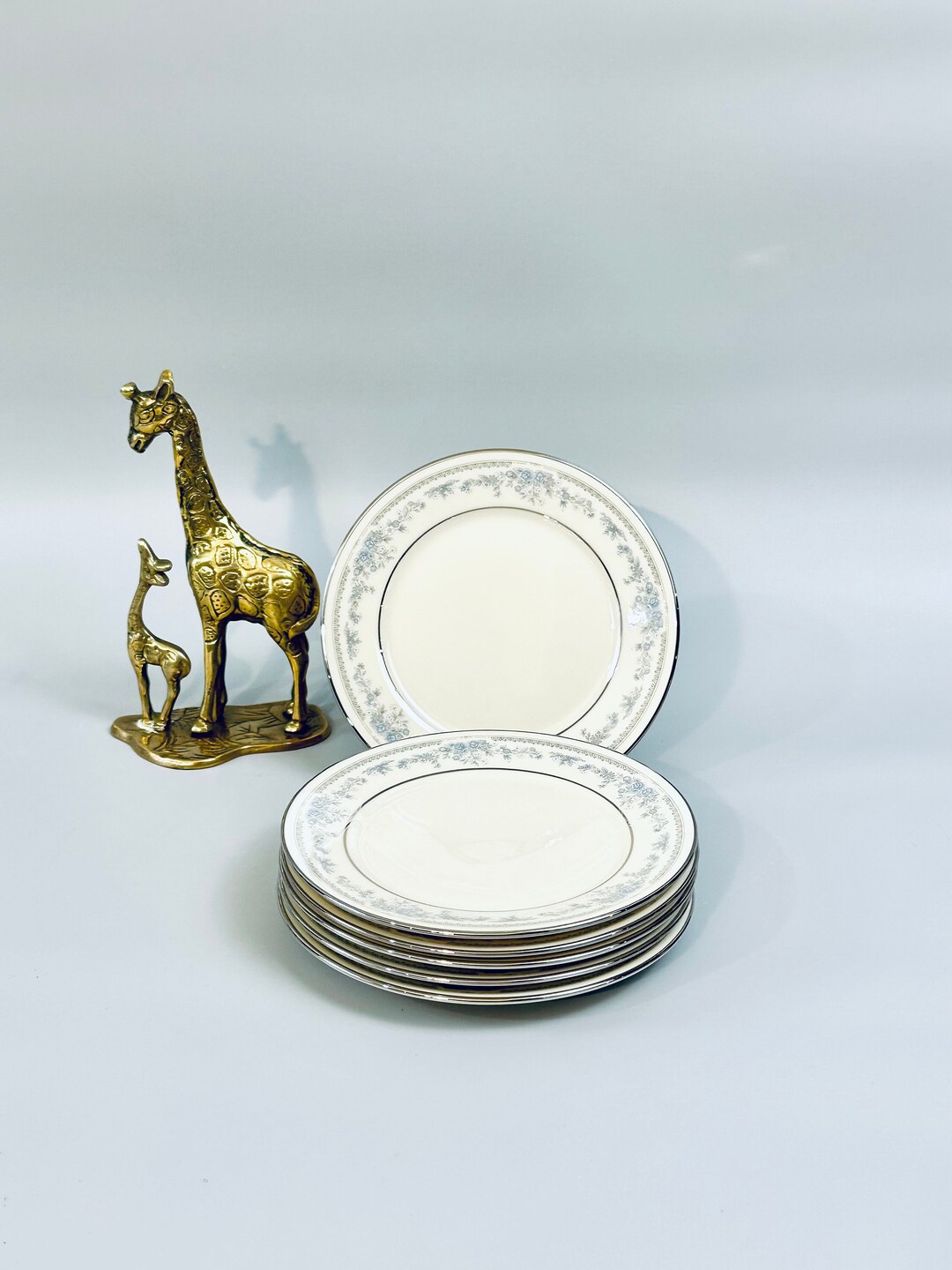 6 Lenox Reverie Bread Plates - Etsy