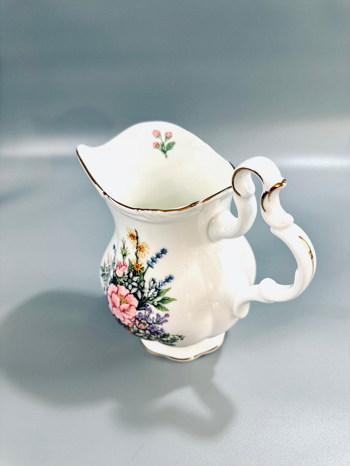 Royal Albert Fragrant Flowers Pitcher - Etsy