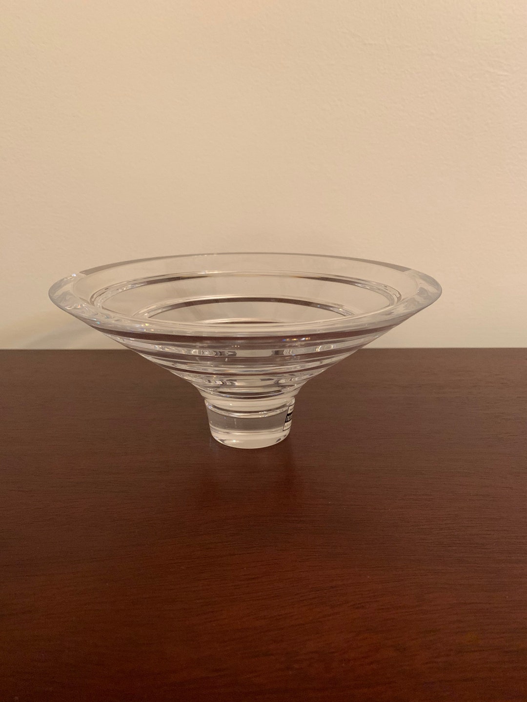 Nambe Crystal Roulette Bowl - Etsy