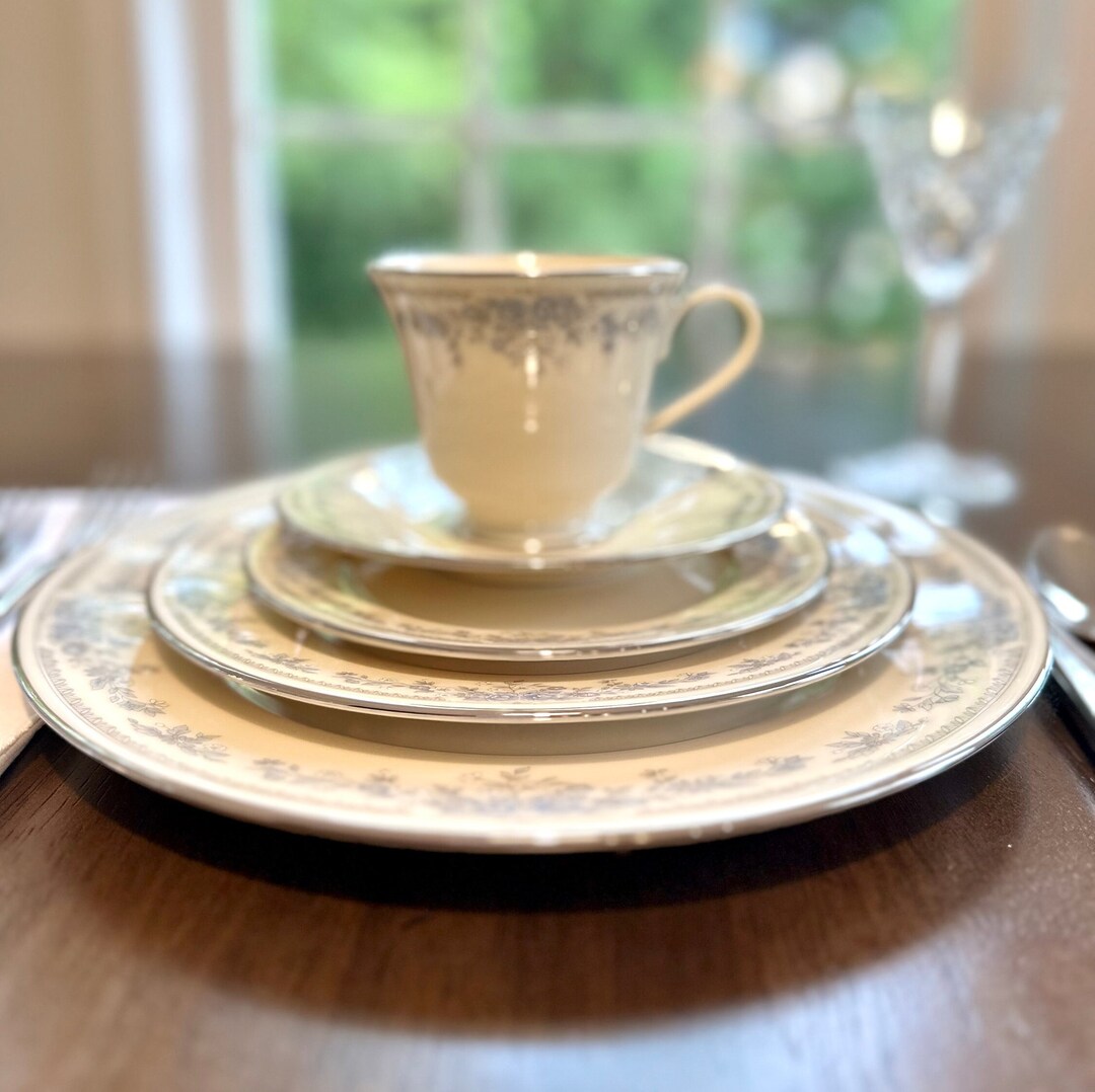 Lenox Reverie 5 Piece Place Settings - Etsy