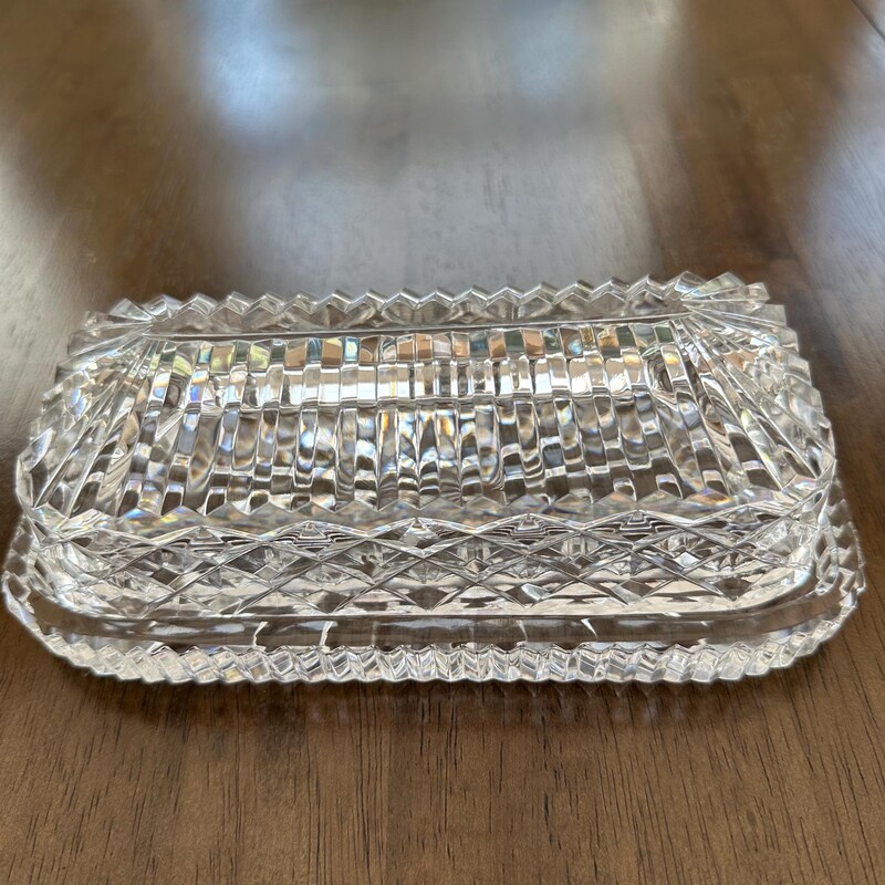 Crystal Dish - Etsy