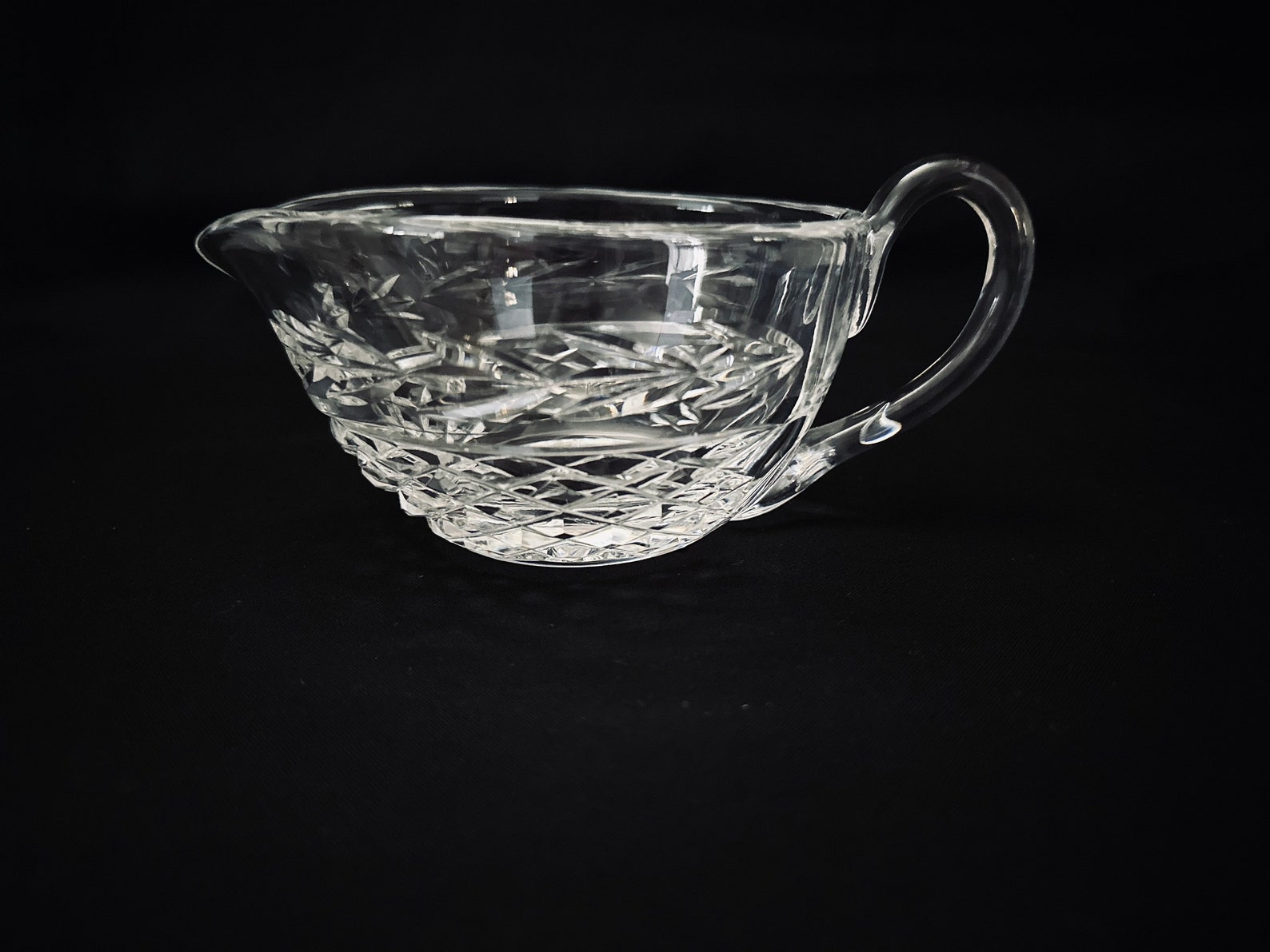 Waterford Glandore Crystal Gravy Sauce Boat - Etsy