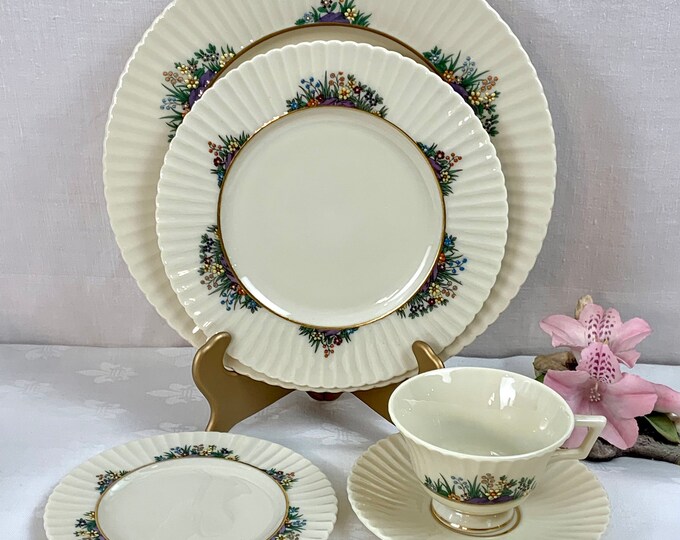 Lenox Rutledge 5 Piece Place Setting - Etsy