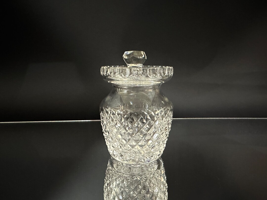Waterford Crystal Jam / Jelly Jar in “alana” Pattern - Etsy