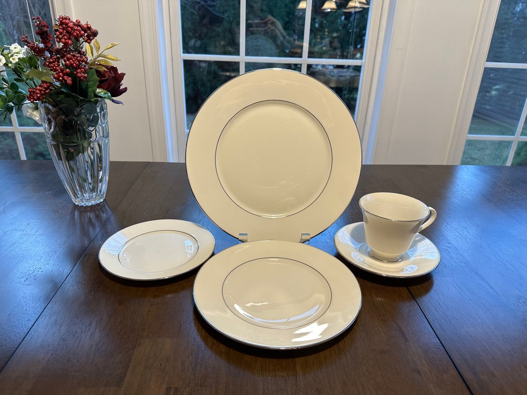 Lenox Maywood Place Settings 5 Piece Place Setting Vintage China - Etsy