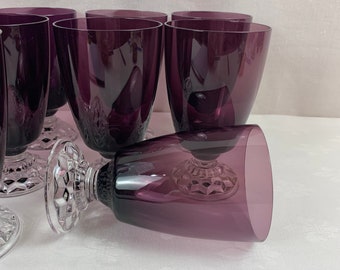 Amethyst Glasses - Etsy