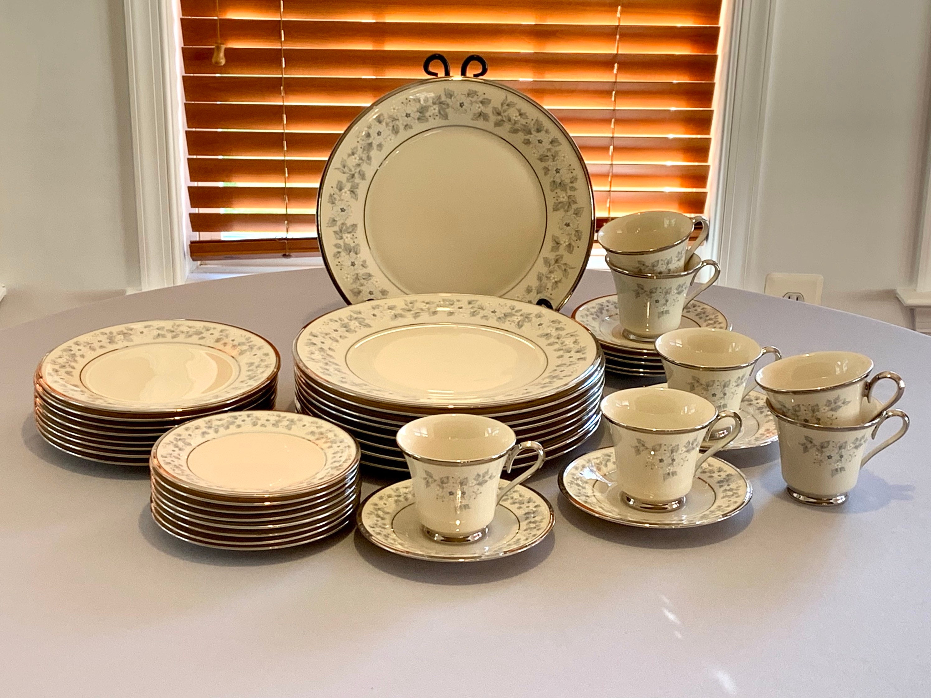 Lenox Windsong 5 Piece Place Settings - Etsy