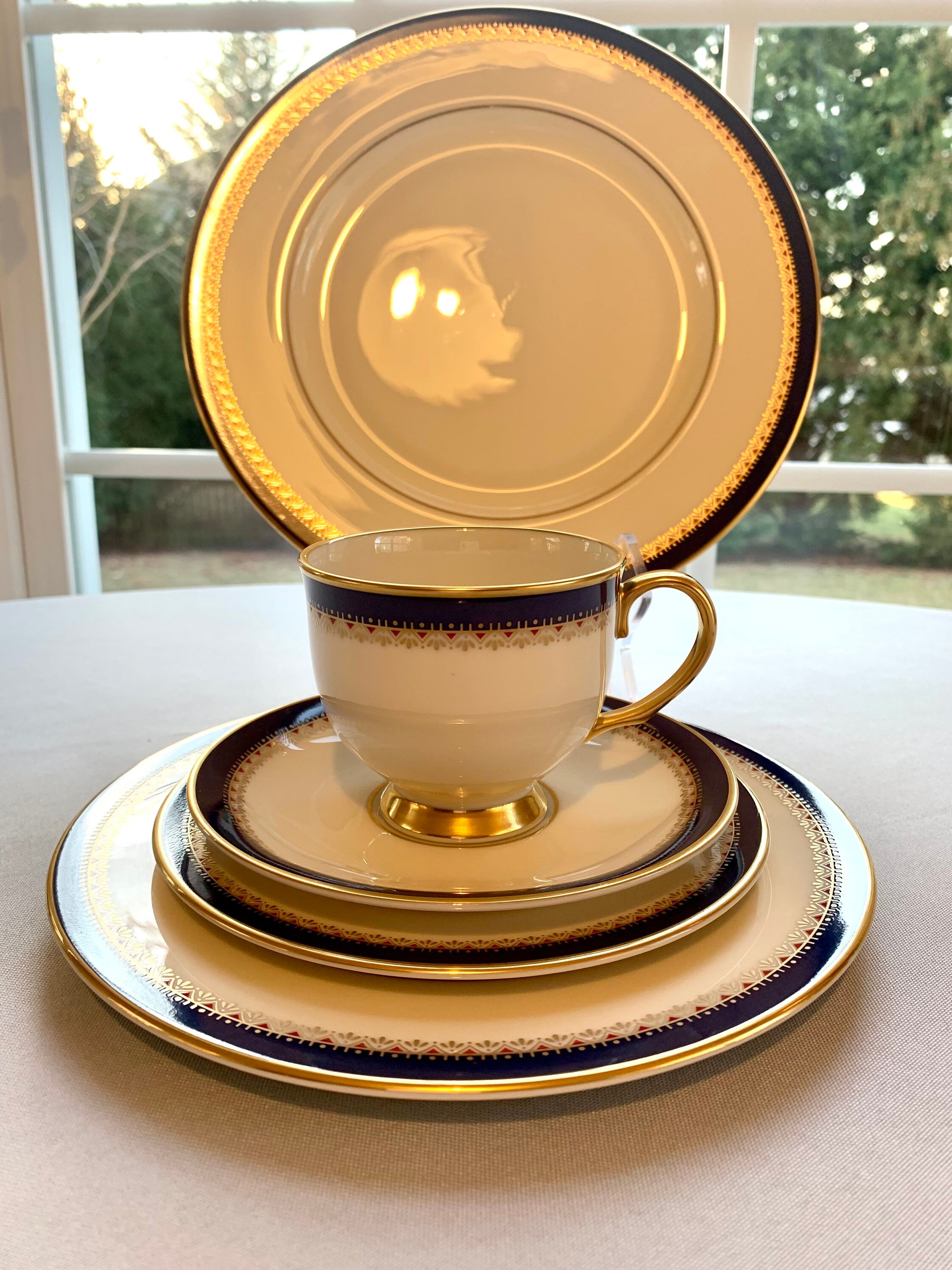 Lenox China Jefferson Place Settings | Etsy