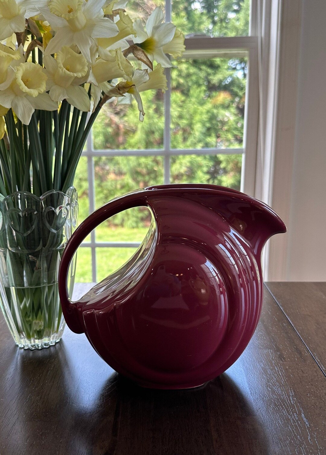 Vintage Hall Pottery Pitcher - Etsy