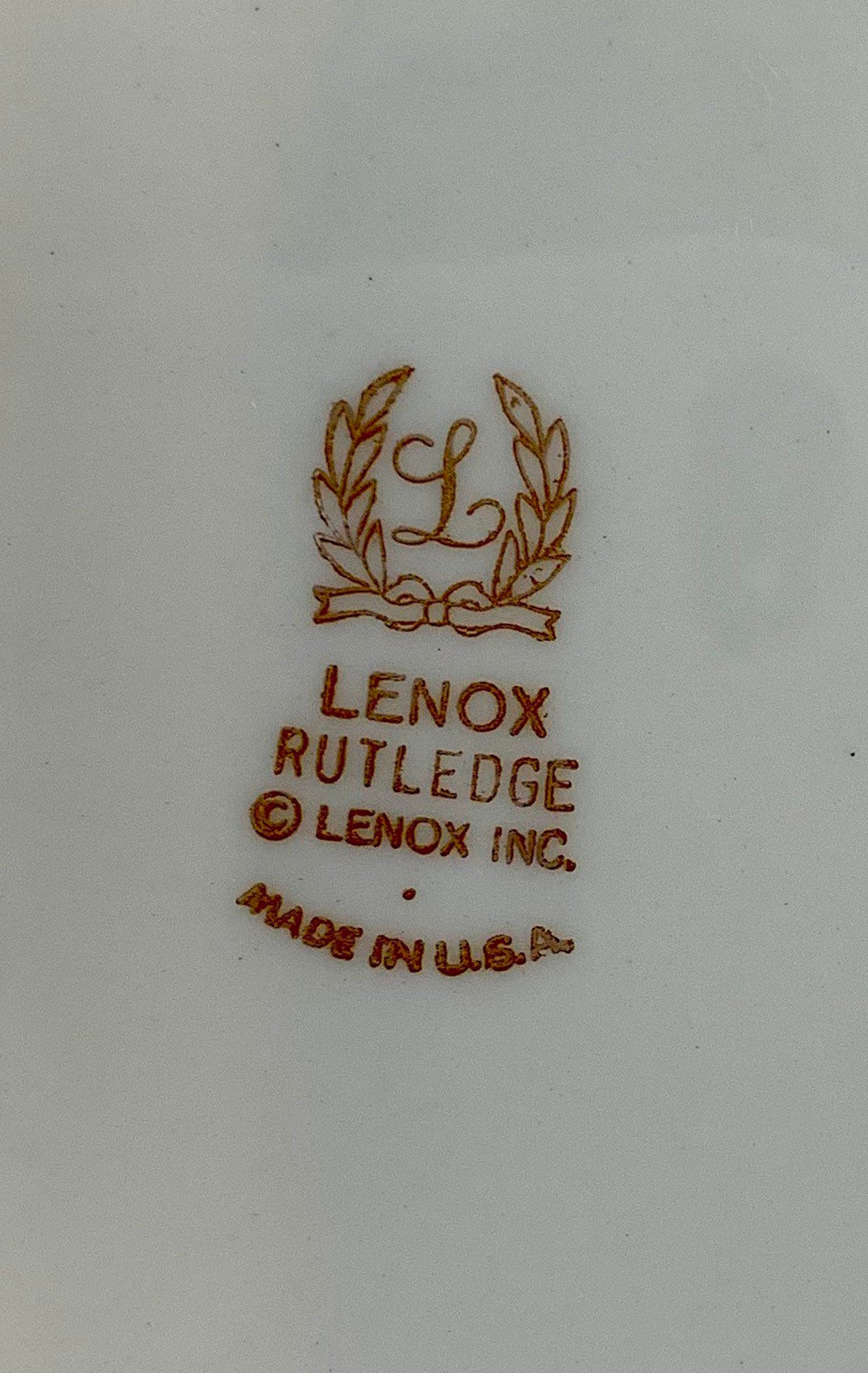 Lenox Rutledge 5 Piece Place Setting - Etsy
