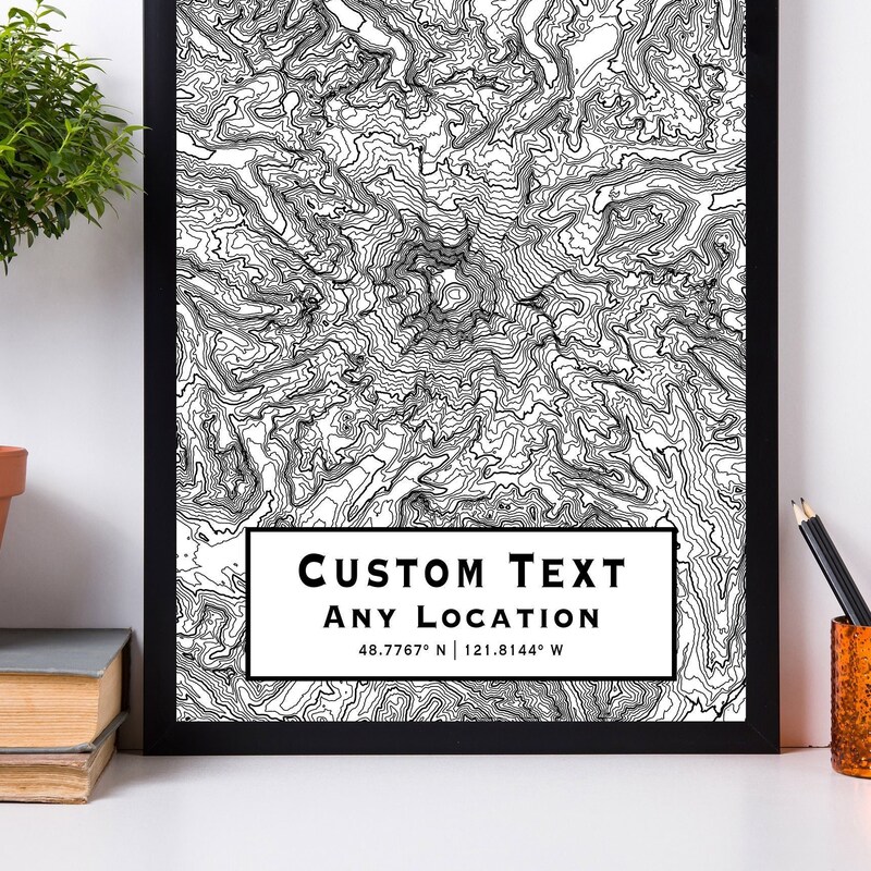 Topography - Etsy