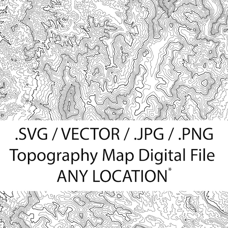 Colorado Topo Map - Etsy