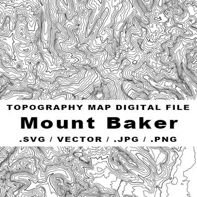Topography Svg Files - Etsy