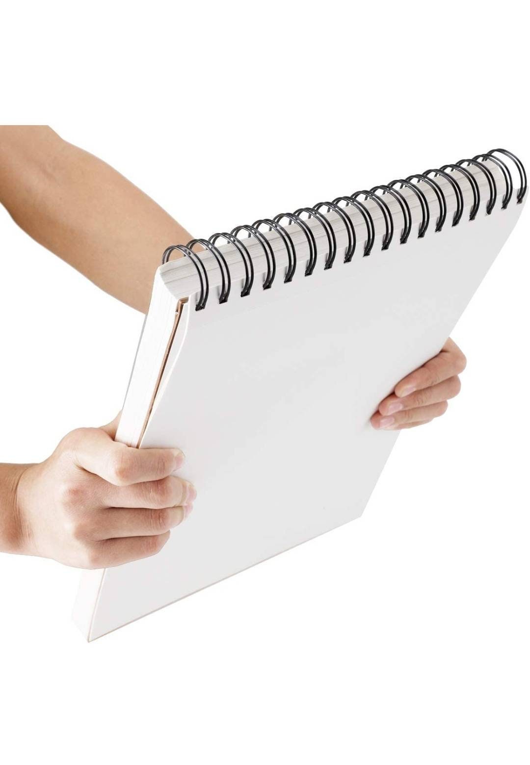 Sketchpad 9x12" Inch , 100 Sheets of TOP Spiral Bound Sketch Book for ...