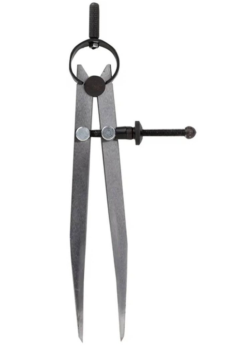 6 Inch Adjustable Lockable Steel Divider Wing Leather Compass - Etsy