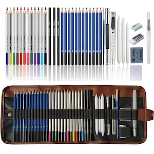 Art Sketching and Drawing Pencils Set, Professional Sketch Pencils Set ...