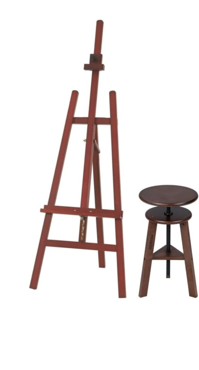 Adjustable Height Display Easel 57" to 76", Holds Canvas up to 43 ...
