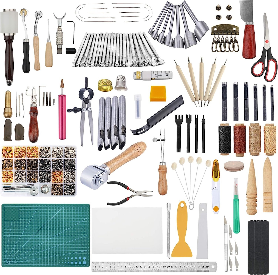 Leather Working Tools and Supplies - Etsy