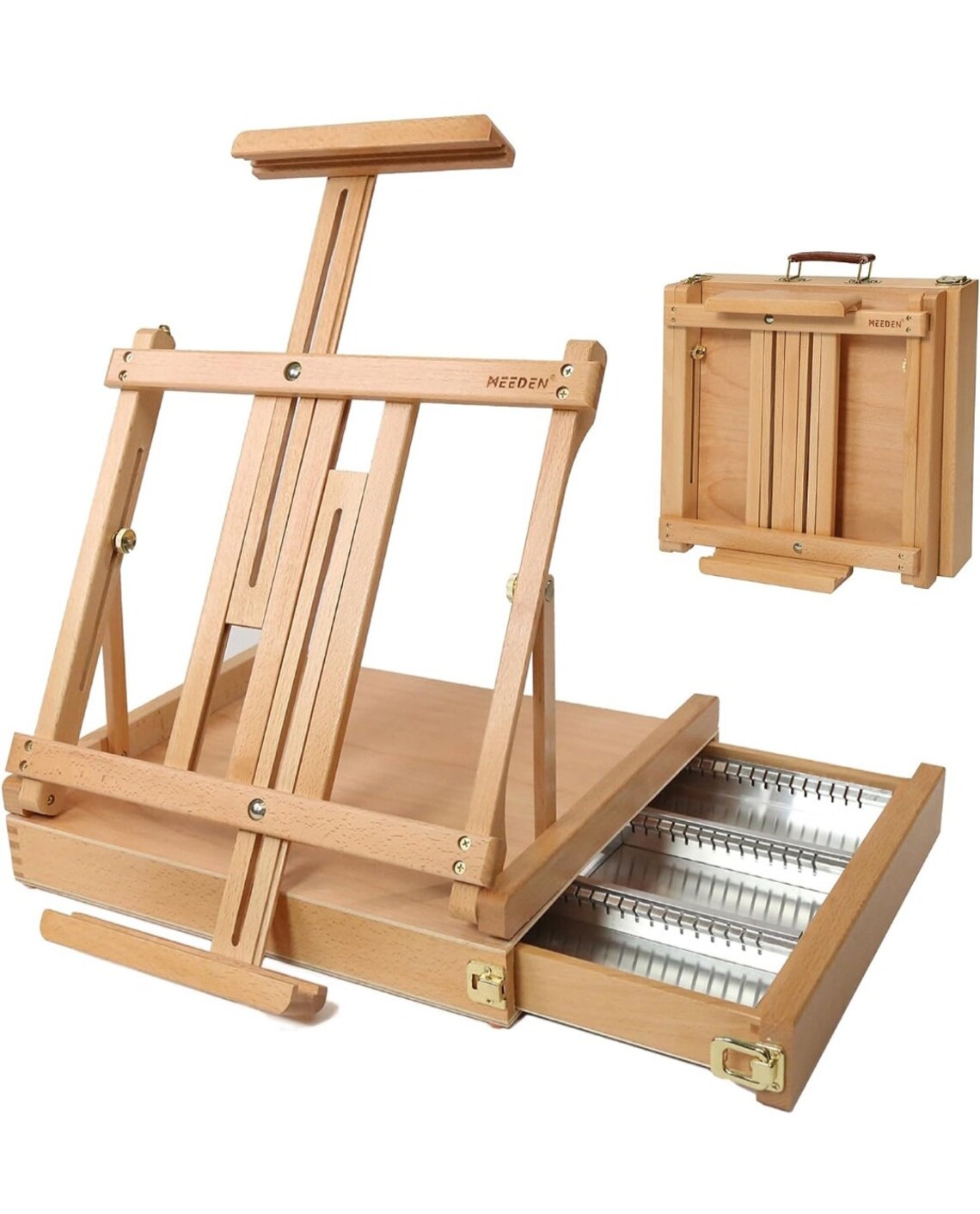 Tabletop Easel Art Easel Desktop Easel for Painting, Premium Wooden ...