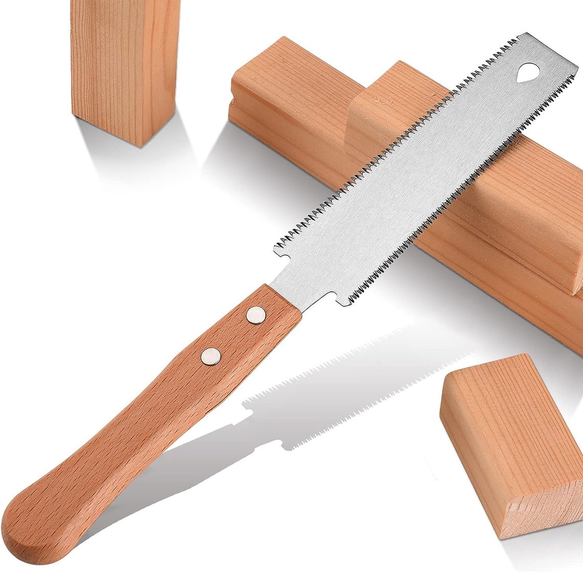 Small Woodworking Hand Saw, 6 Inch Flexible Blade - Etsy