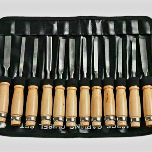 The Best Premium 12 Piece Wood Carving Hand Chisel Tool Set - Etsy