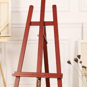 Adjustable Height Display Easel 57" to 76", Holds Canvas up to 43 ...