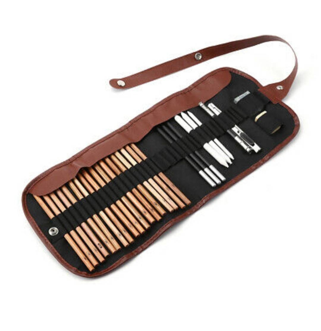 29 /32/39/50/72 PCS Professional Drawing Artist Kit Set Pencils - Etsy