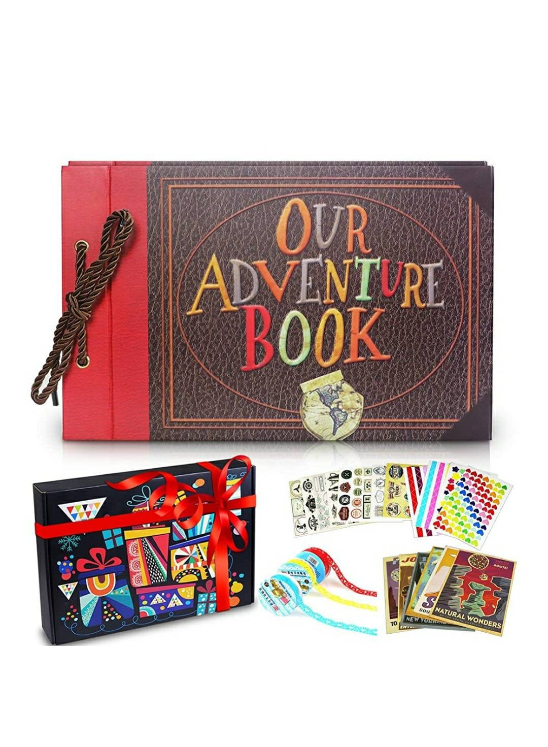 Pixar Movie up Our Adventure Book DIY Scrapbook My Travel Memories ...