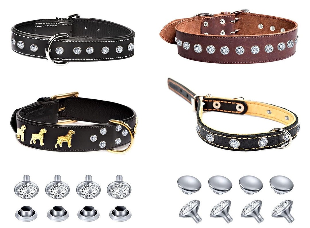 600 Sets 6 Sizes White Clear Rhinestone Rivets Crystal Rivets - Etsy