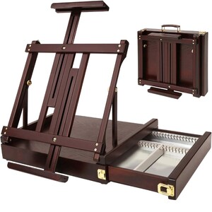 Tabletop Easel Art Easel Desktop Easel for Painting, Premium Wooden ...