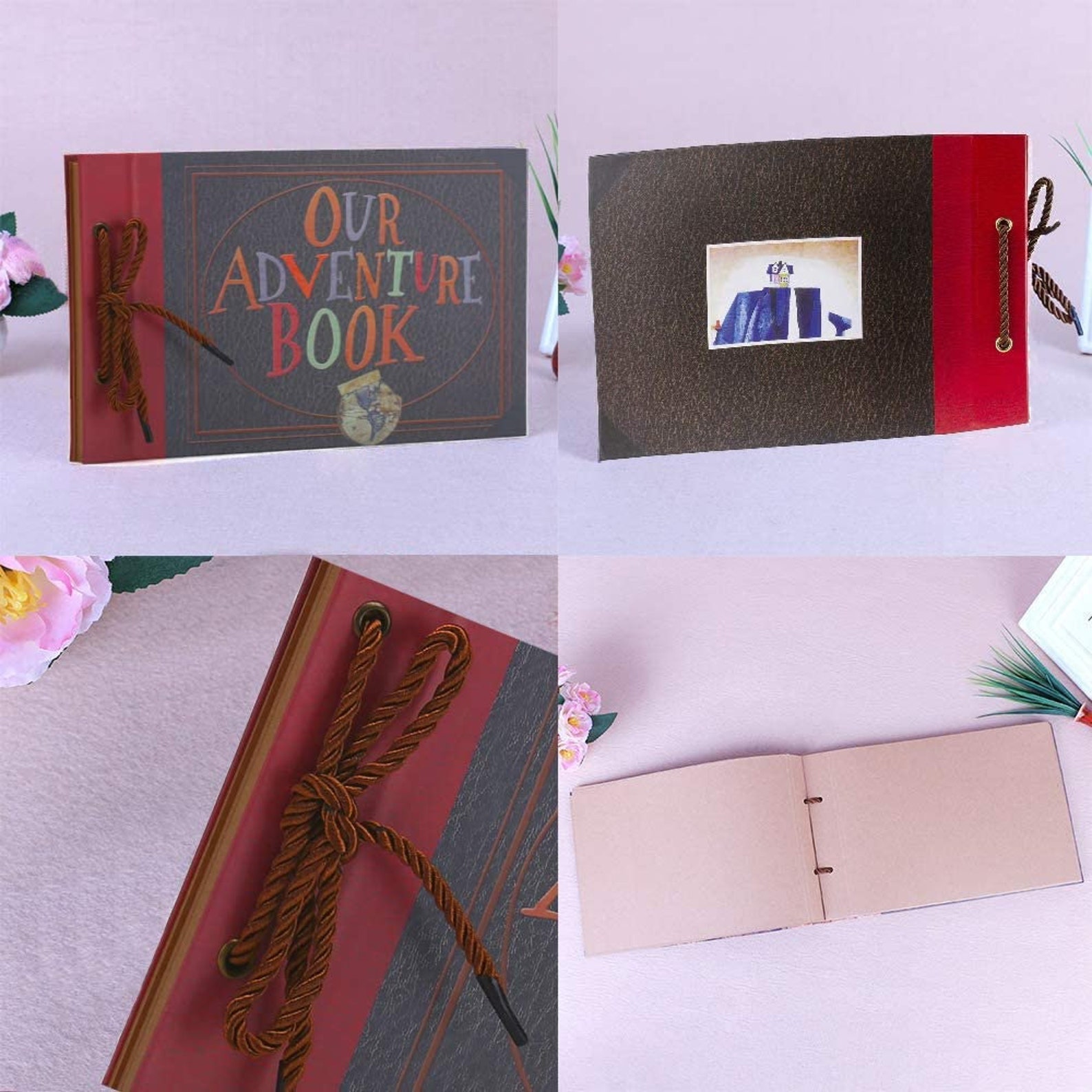 Pixar Movie Up Our Adventure Book DIY Scrapbook My Travel | Etsy