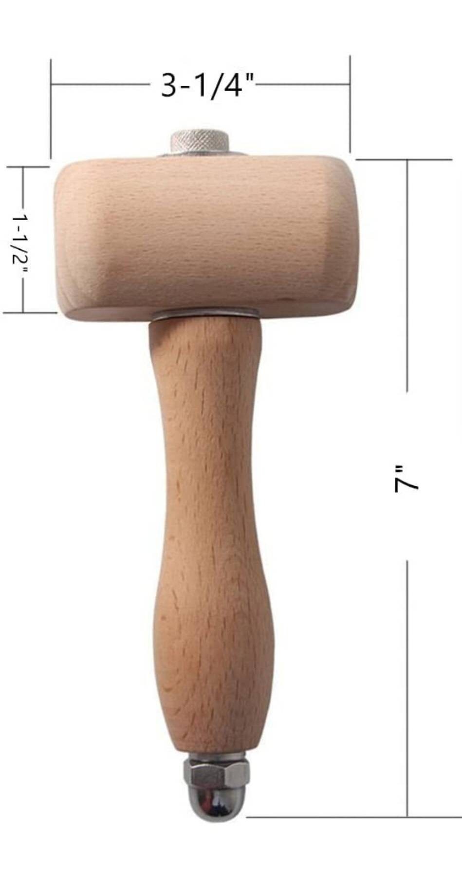 Beech Wood Mallet Carving Mallet Leathercraft Sewing Engraving - Etsy