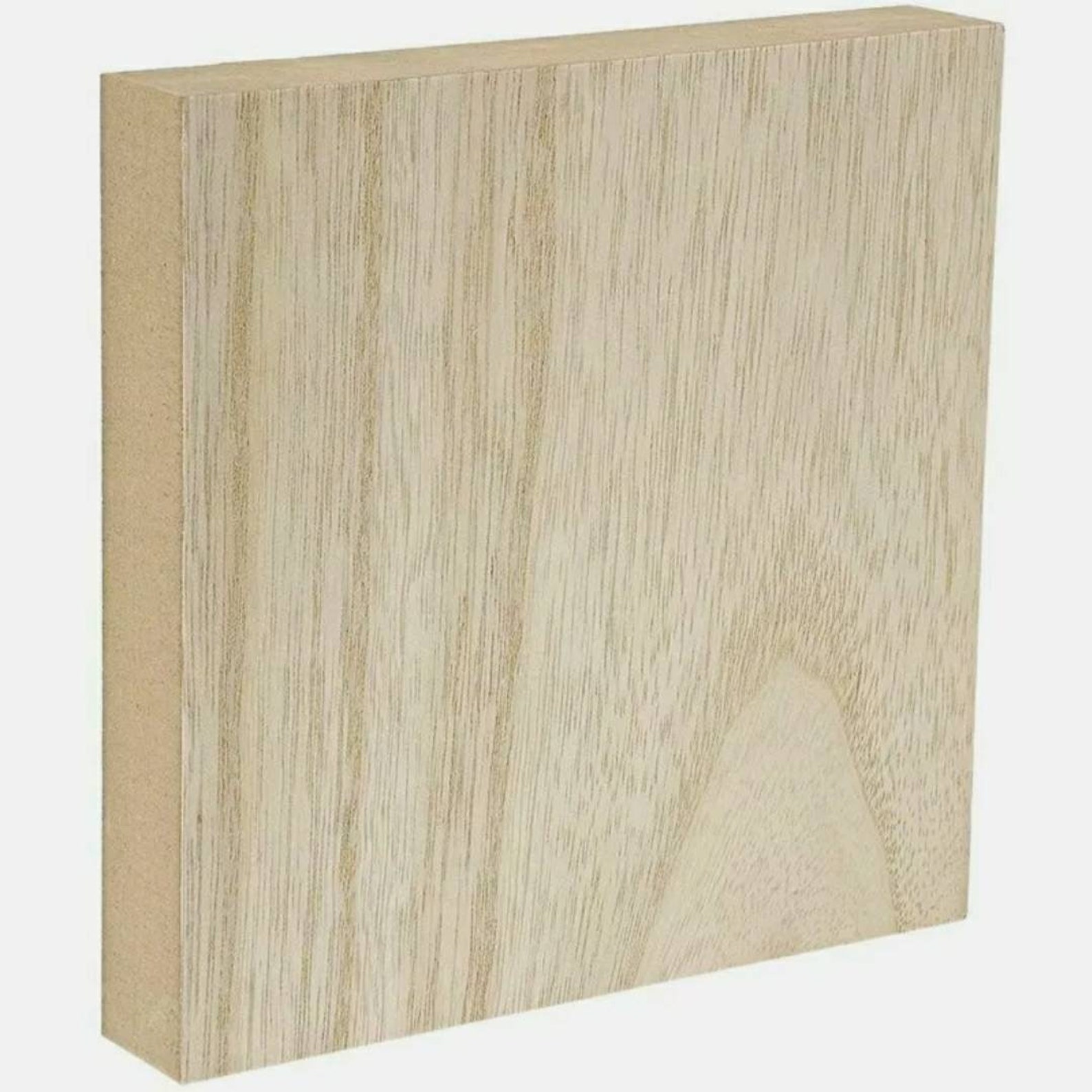 4x Unfinished MDF Wood Square Blocks Wooden Cutouts Pieces for DIY ...