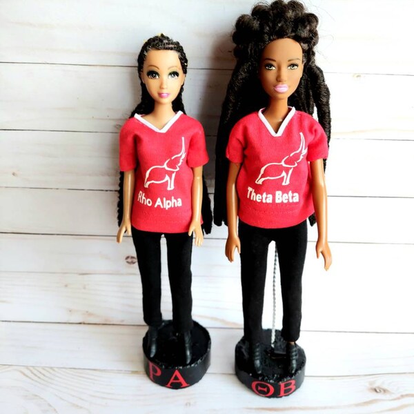 Delta Sigma Theta Barbie Doll - Etsy