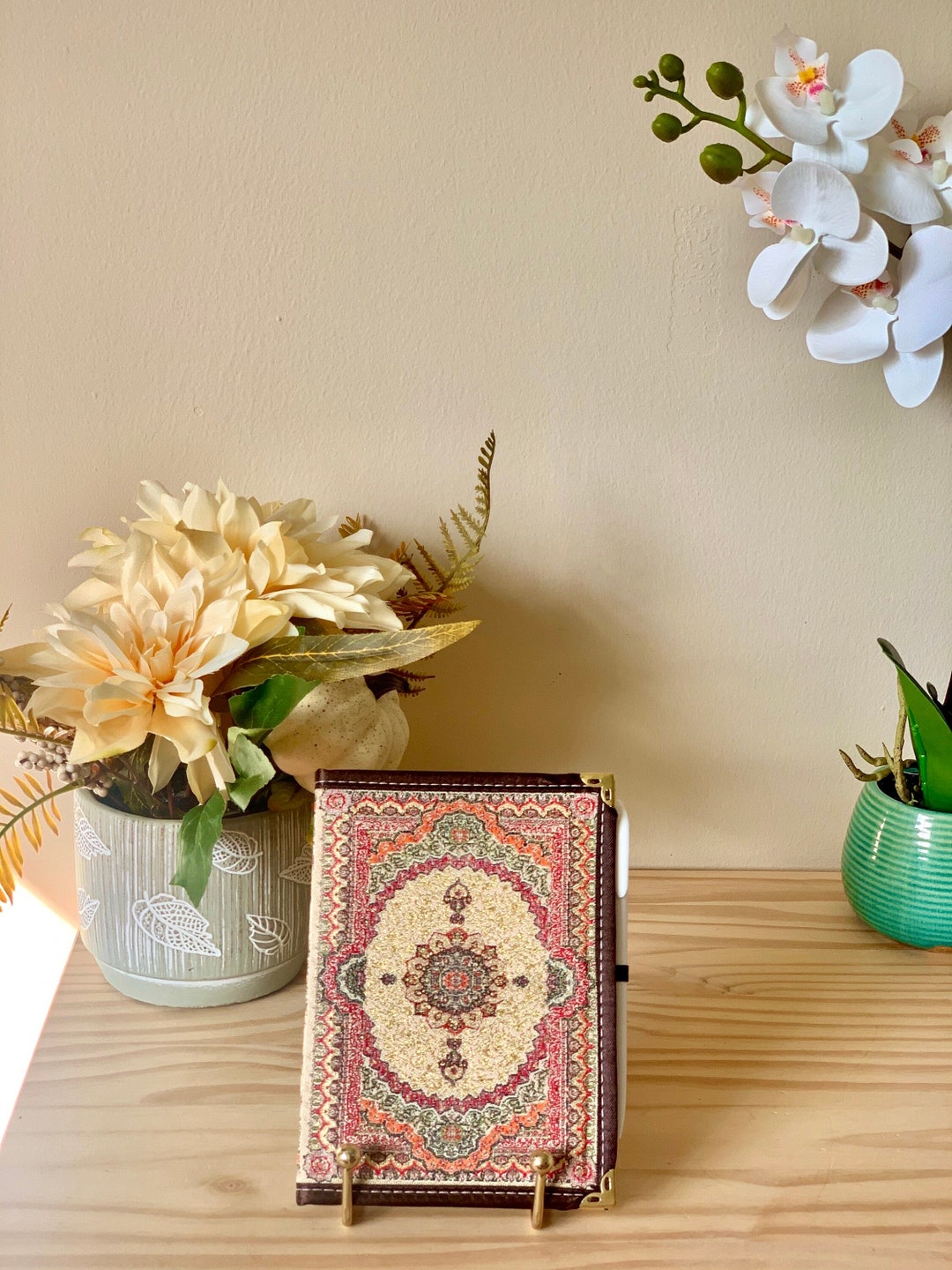 Tapestry Journal in Turkish Carpets ,small Notebook With Pen Included ...