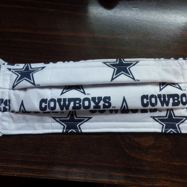 Dallas Cowboys Face Mask - Etsy