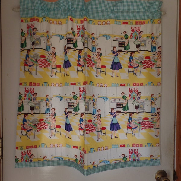 Retro Kitchen Fabric - Etsy