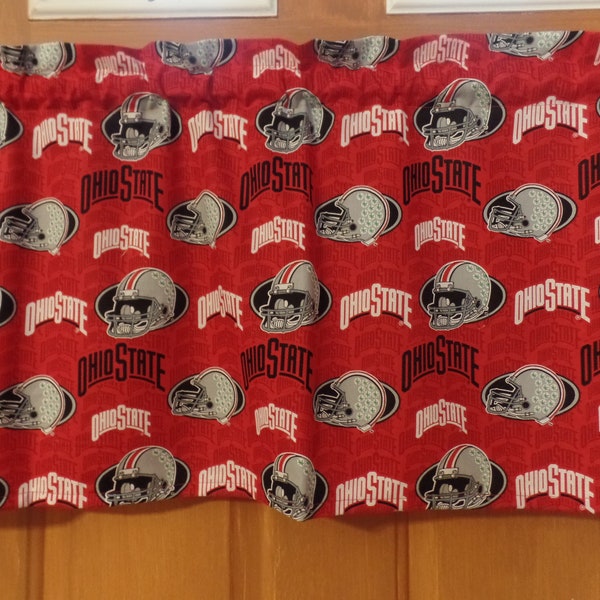 Ohio State University Curtain - Etsy
