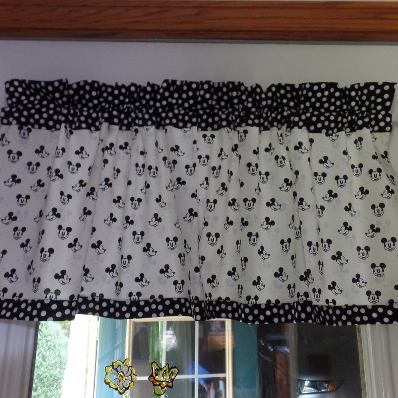 Mickey Mouse Valance - Etsy