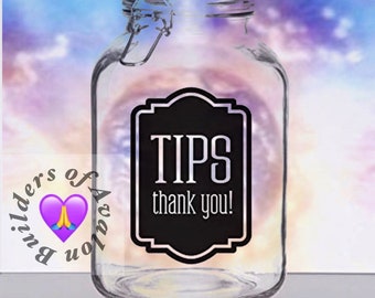 Tip Jar - Etsy