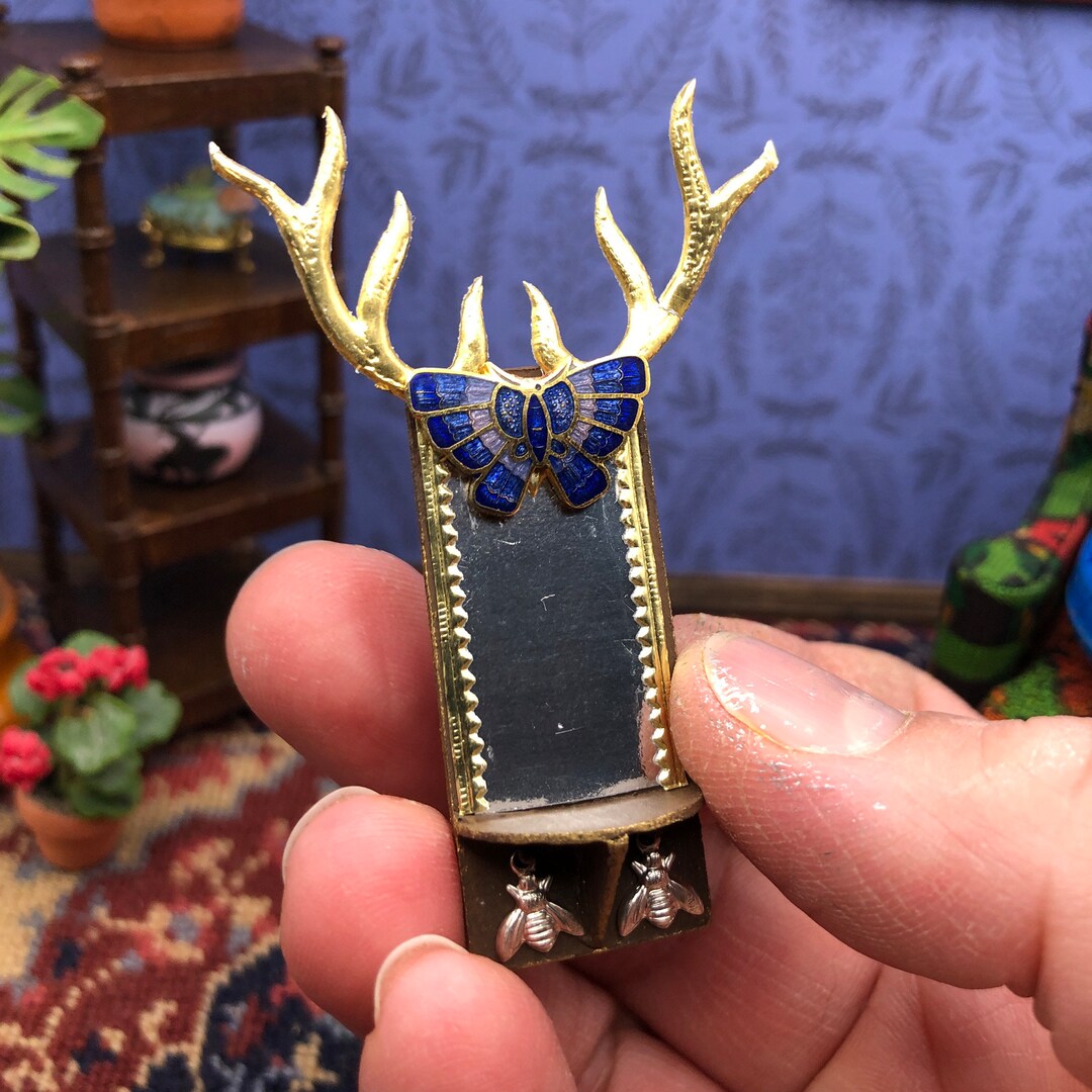 Miniature Horned Pagan Wall Shrine in 1:12 Scale - Etsy