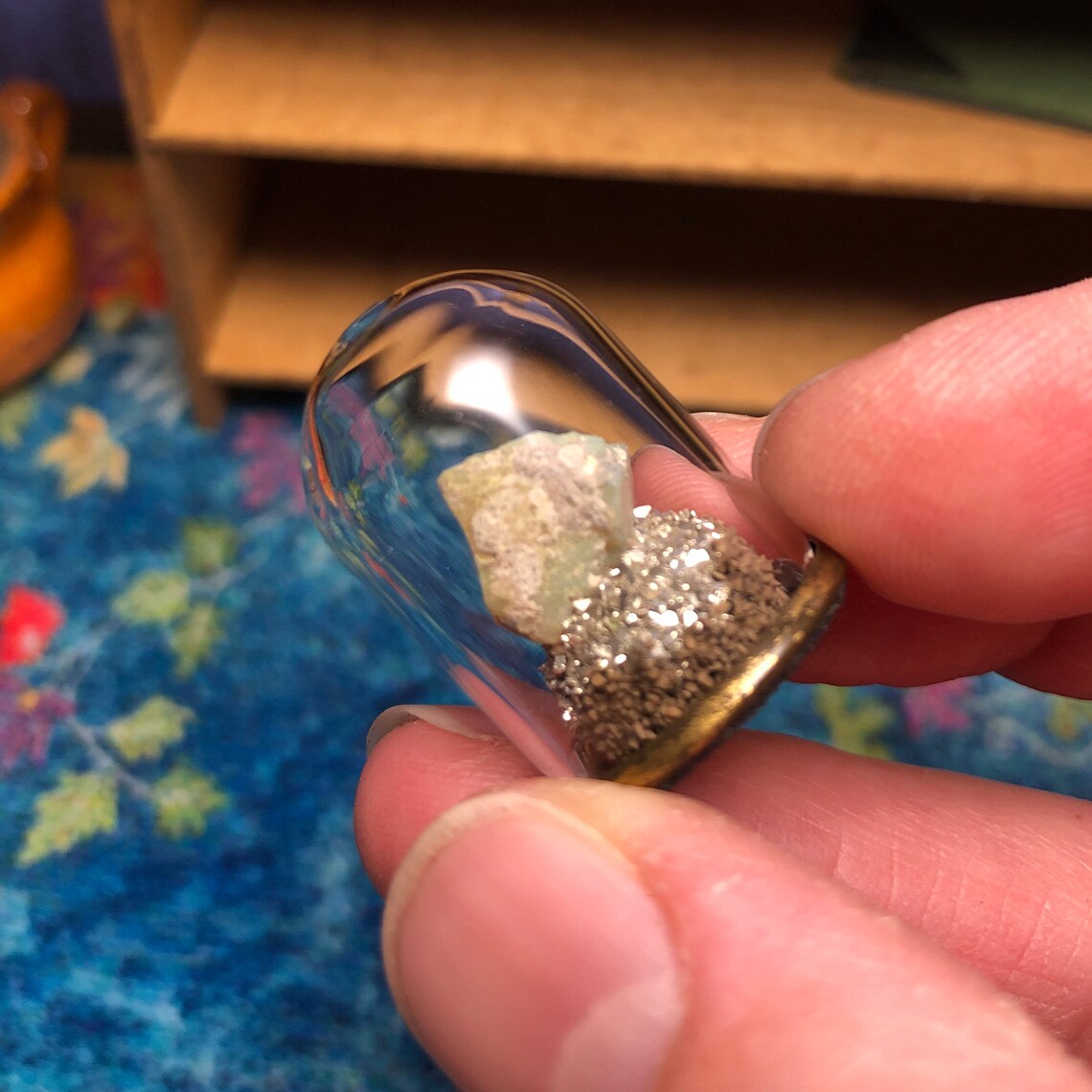 Miniature White Opal Chunk in a Glass Display Dome in 1:12 Scale - Etsy