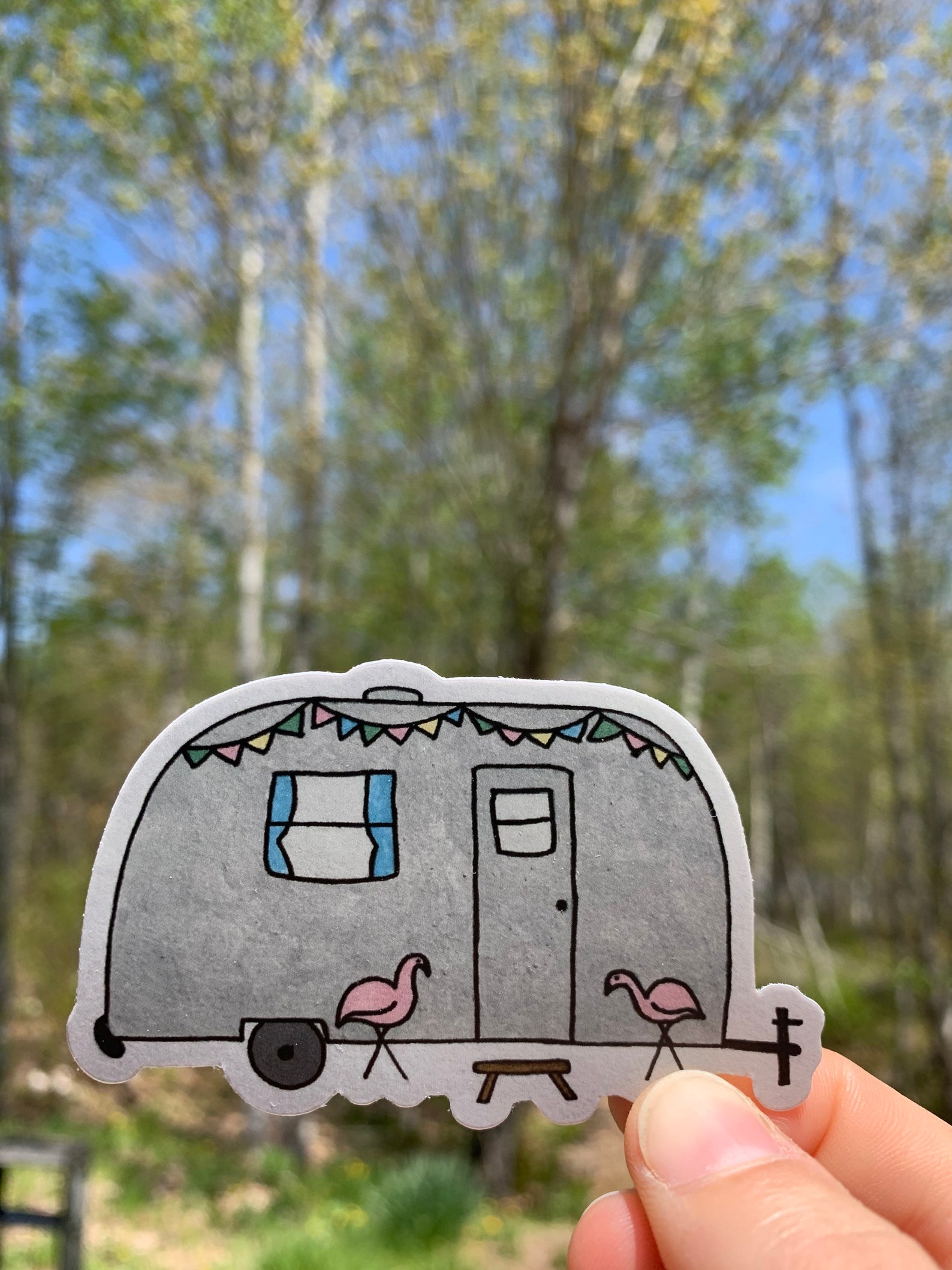 Airstream Vinyl Sticker - Etsy