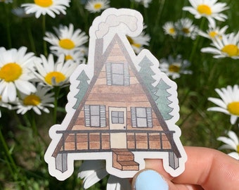 A-frame Pop up Camper Decal A-frame Car Window Sticker - Etsy