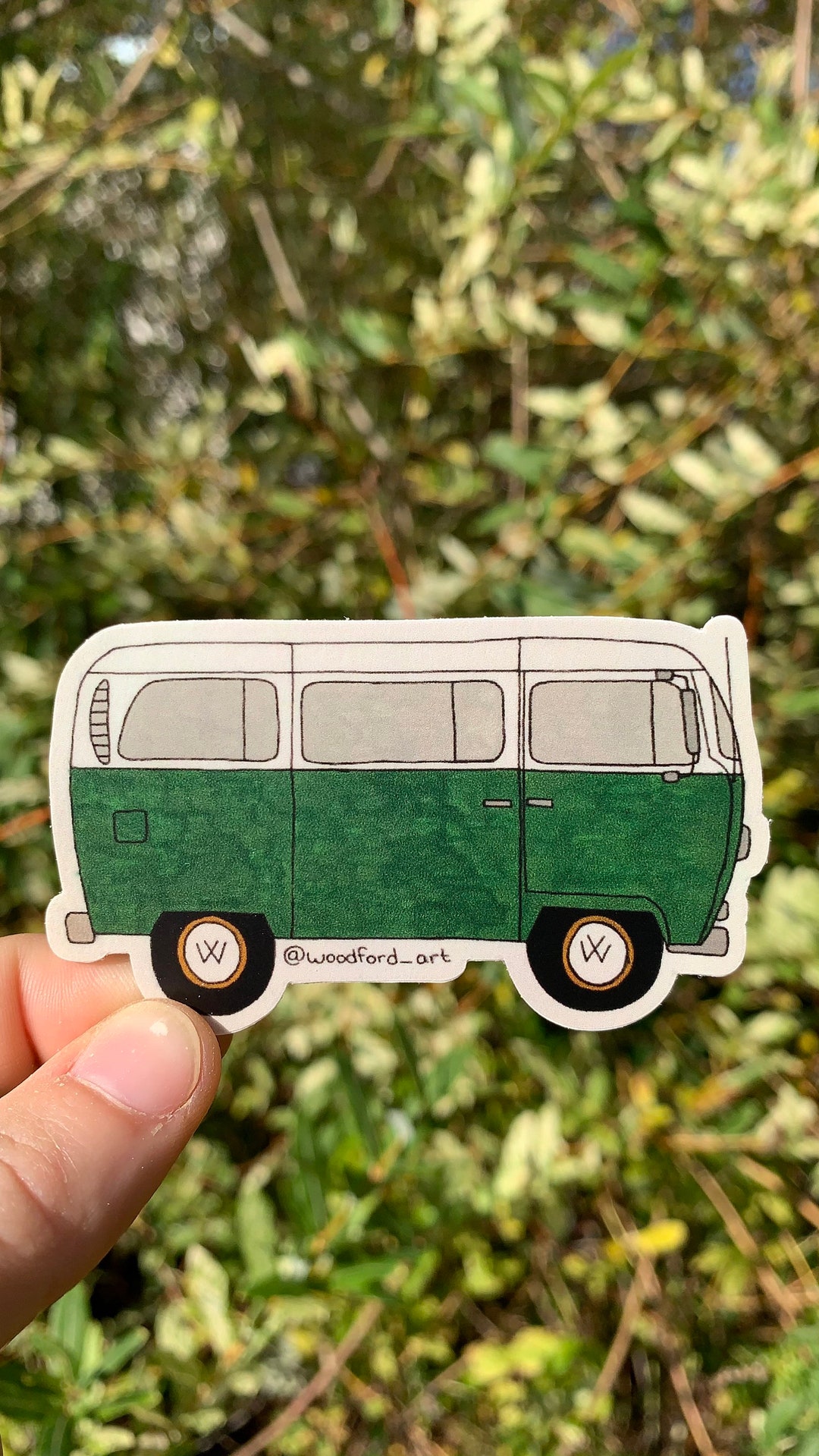 VW Bus Sticker - Waterproof Camper Van Decal - Etsy