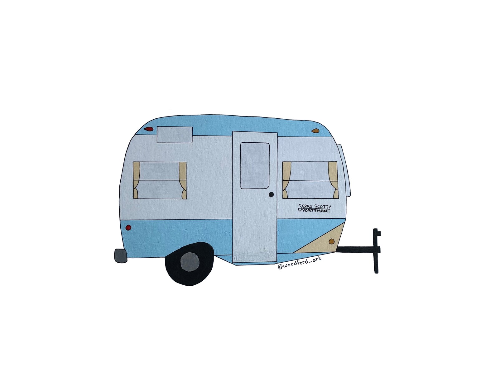 Serro Scotty Camper Sticker - Etsy