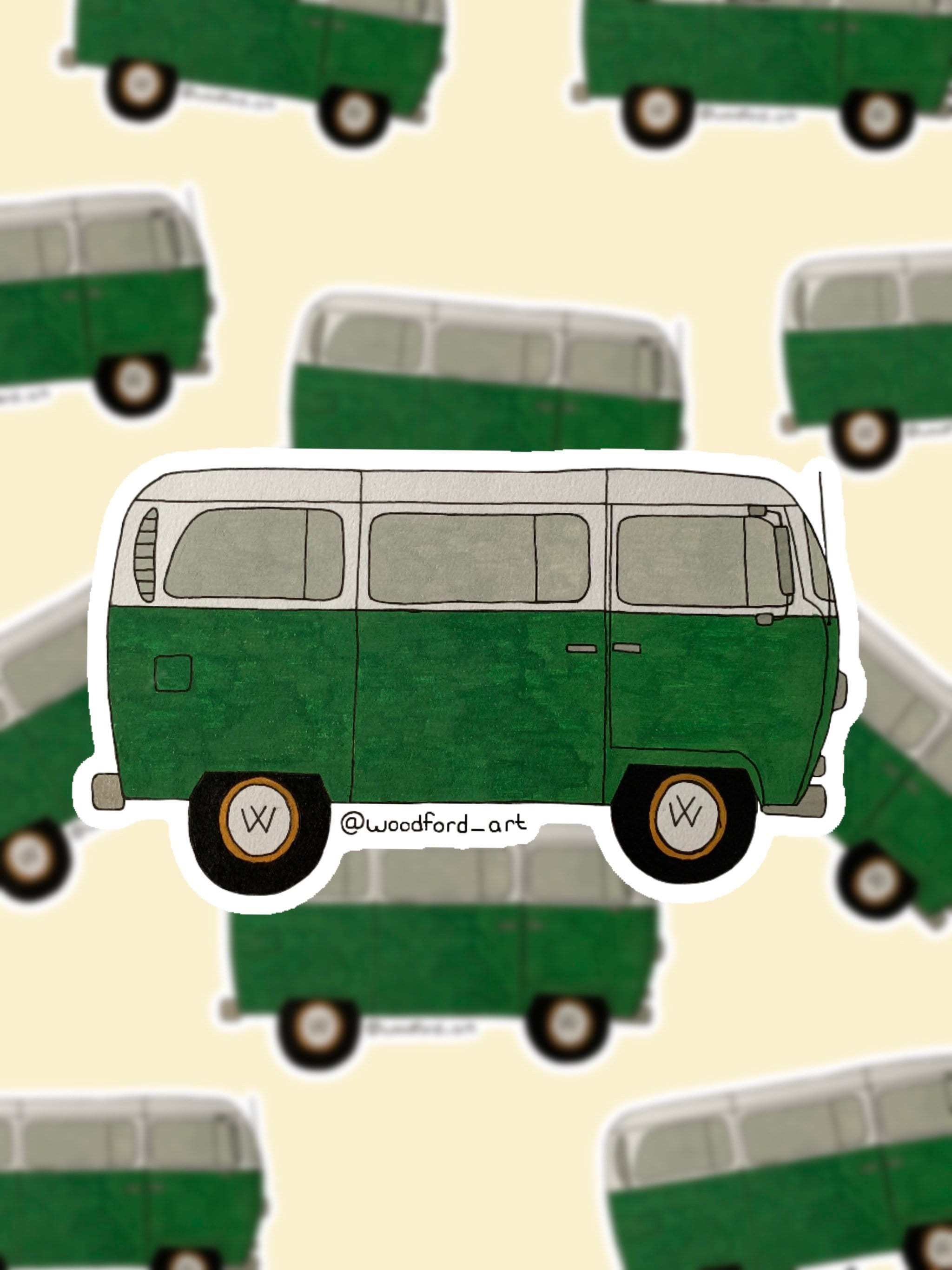 Vwbus Sticker - Etsy
