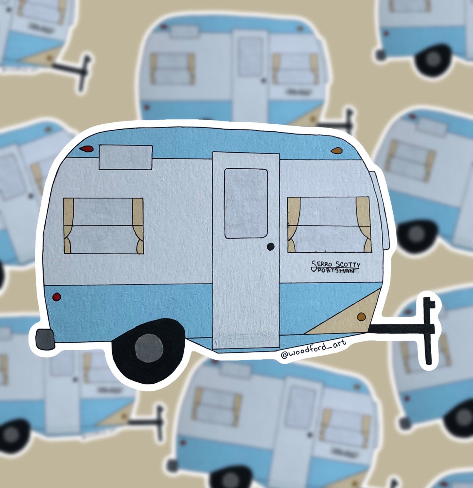 Serro Scotty Camper Sticker - Etsy