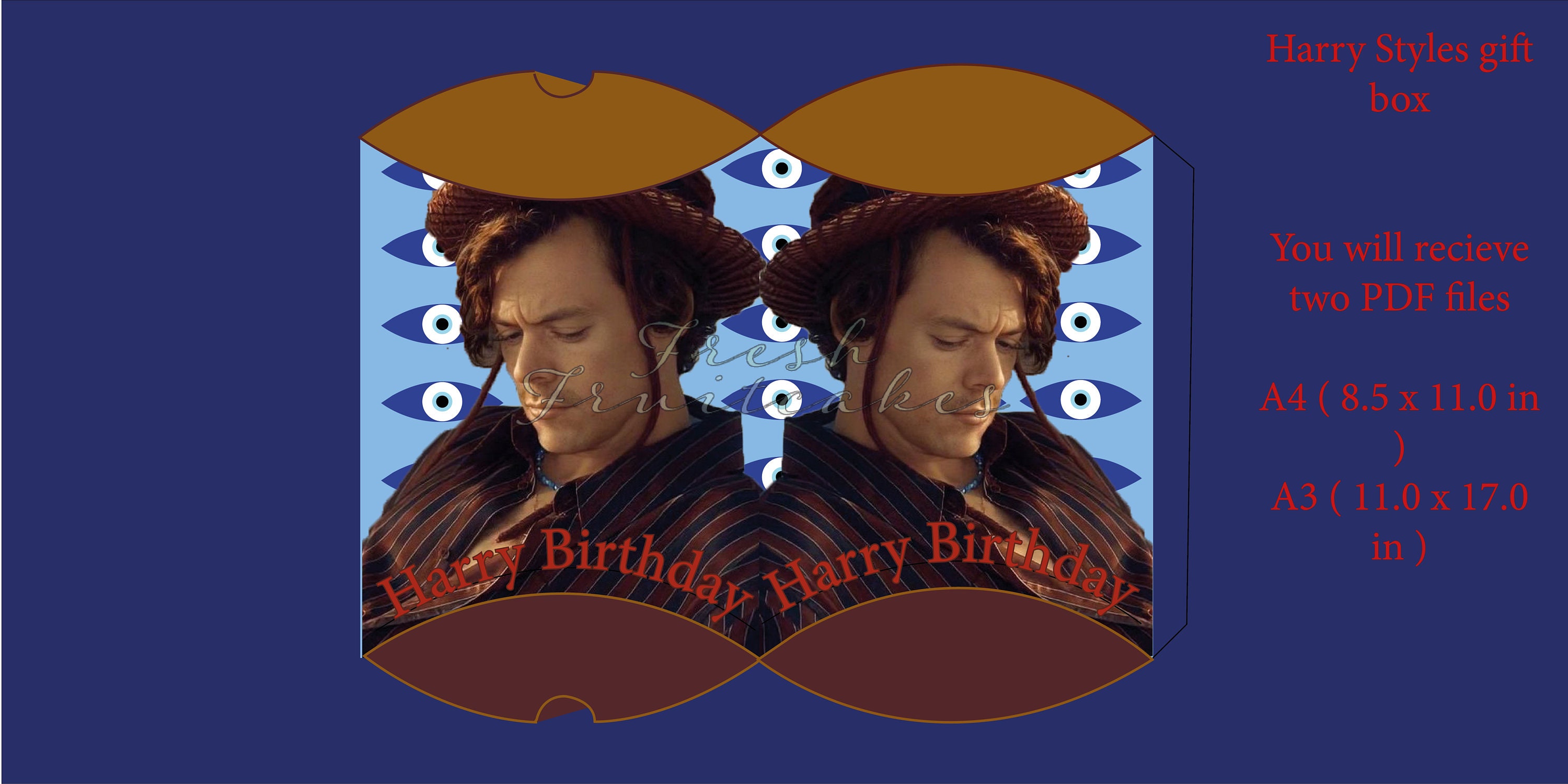 Harry Styles Gift Box Harry Birthday Harry Styles Gift - Etsy