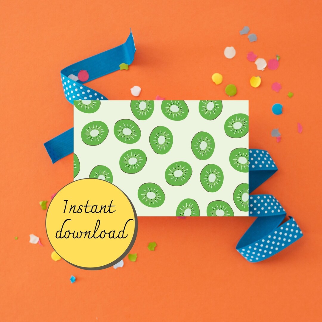 Kiwi Wrapping Paper Fruit Wrapping Paper Harry Styles Kiwi - Etsy